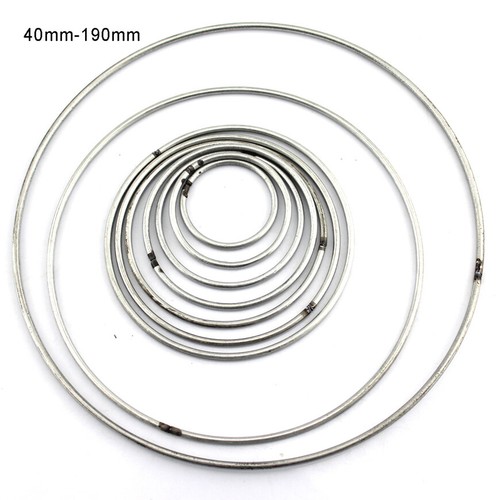 Metal O-rings, 40-190mm Diameter, 2.8mm Wire Diameter, Iron Welded ...