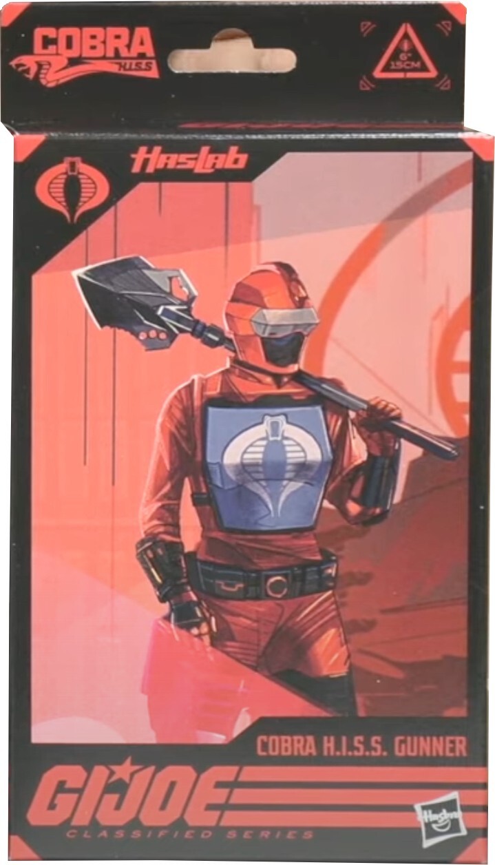 HasLab Pulse Exclusive Cobra HISS Tank DRIVER GUNNER 2 Set 6" GI Joe ...