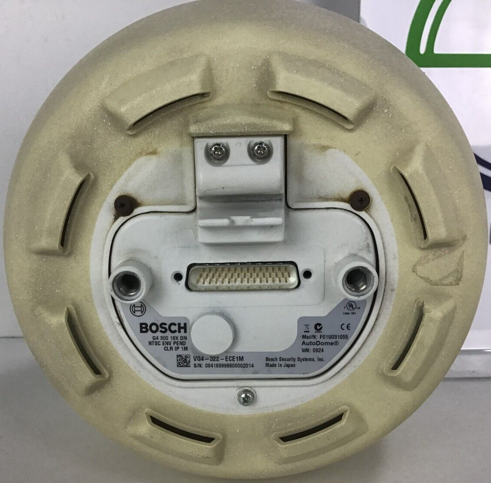 Bosch VG4-322-ECE1M AutoDome PTZ D/N 18x Analog Camera, Outdoor ...