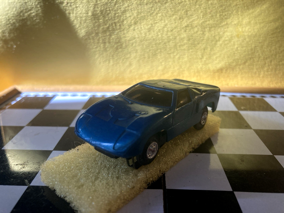 Rare Vintage Eldon HO #3217 Blue Ford GT Slot Car Track Tested! | eBay