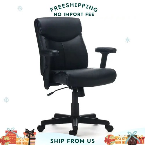 Staples Traymore Ergonomic Faux Leather Swivel Computer and Desk Chair ...