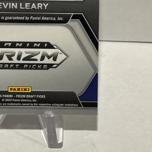 Devin Leary 2024 Panini Prizm Draft Picks RC Rookie Auto Autograph DPA ...