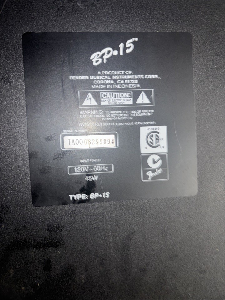 Squier by Fender Sidekick Guitar Amplifier Practice Amp Portable ...