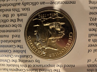 1492-1992 Christopher Columbus Official 500-Year Anniversary ...