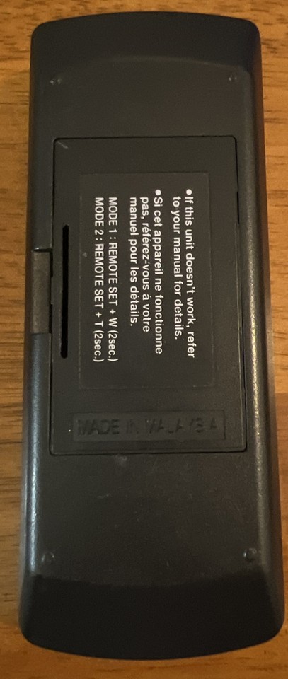 CANON WL-D83 CAMCORDER REMOTE CONTROL OPTURA 40 400 Elura 65 Elura 70 ...