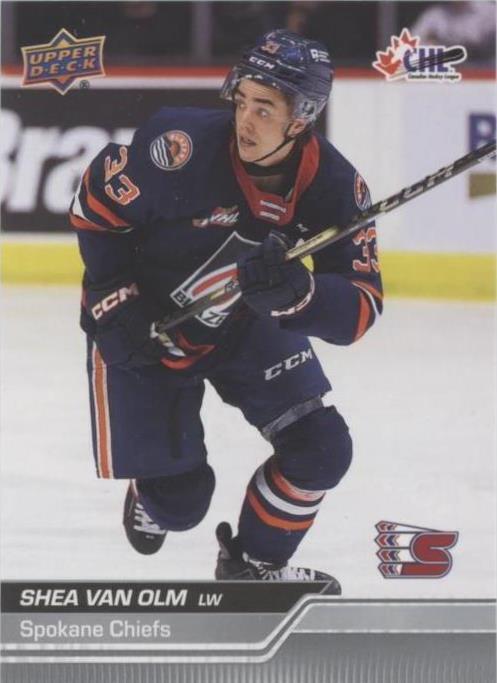 2023-24 Upper Deck CHL - Shea Van Olm #257 (RC) for sale online | eBay