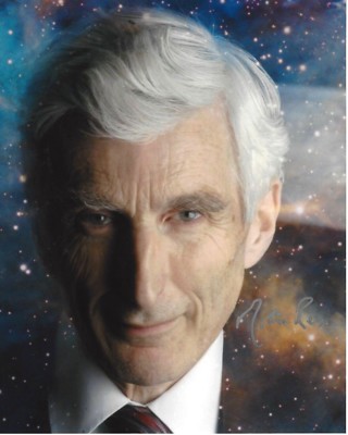 COSMOLOGIST LORD MARTIN REES HAND SIGNED 8x10 PHOTO E w/COA ...