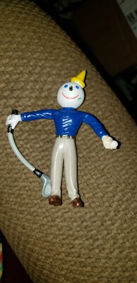 VTG 1990's Jack In The Box Restaurant Bendable Jack Golfer Figure (533 ...