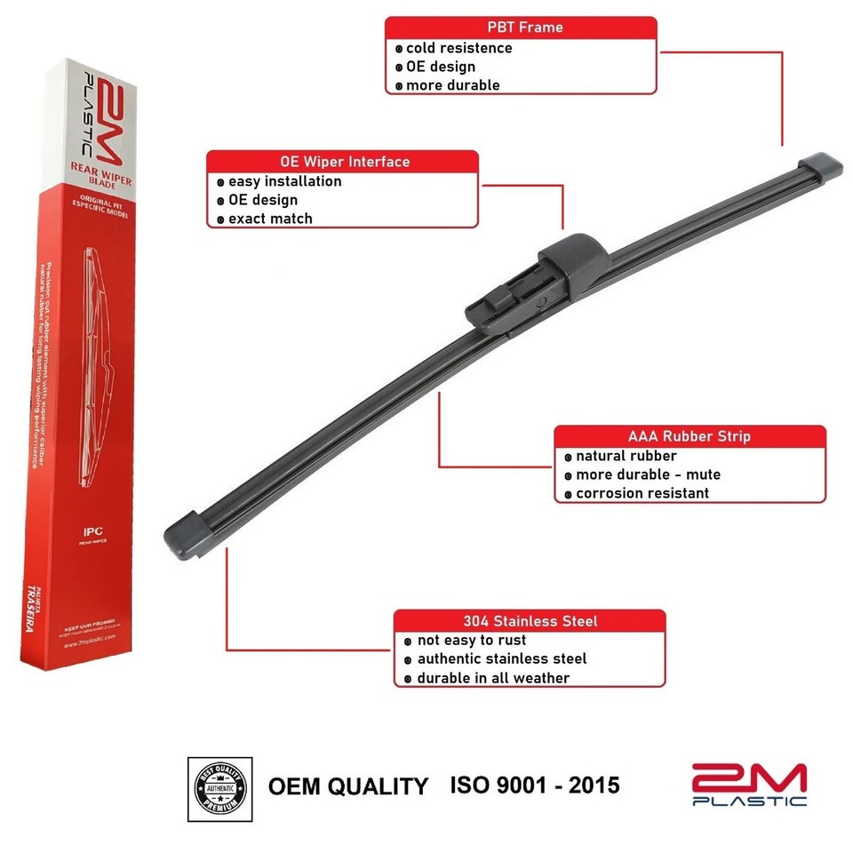 Front + Rear Windshield Wiper Blades For Volkswagen Atlas 2018-2024 26 ...