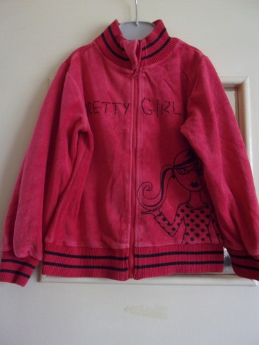 Réf.269 FILLE CARDIGAN VESTE zippée Fantaisie Marque ORCHESTRA 5 ans | eBay