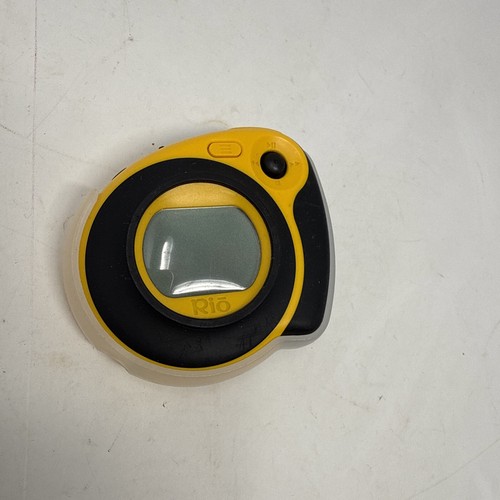 TESTED Rio Cali MP3 Player Yellow Stopwatch FM Radio Sport Digital ...