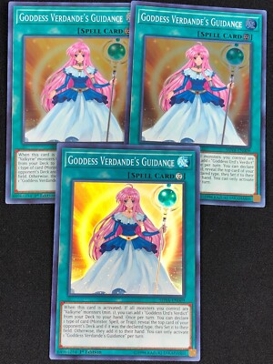 YUGIOH GODDESS VERDANDE’S GUIDANCE SHVA-EN009 1ST SUPER X3 (NM) | eBay