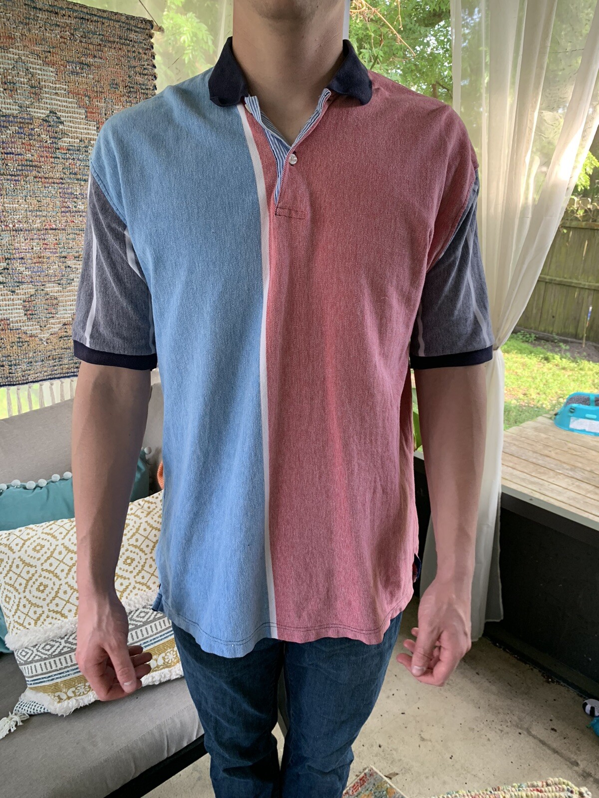 Vintage Checkpoint Collared Shirt Size Large - Gem