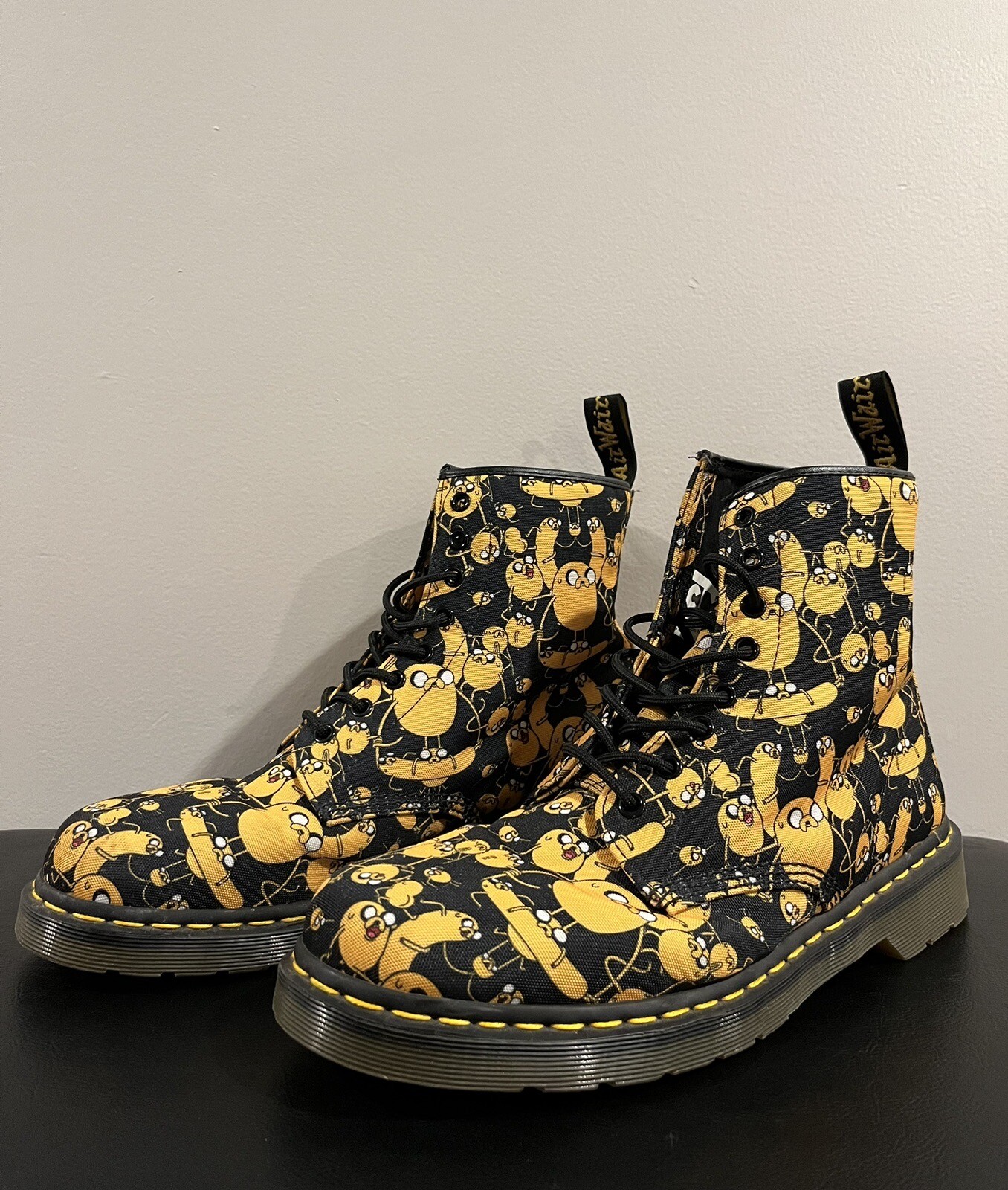 Doc Martens x Adventure Time Jake The Dog Boots US 12M - Gem