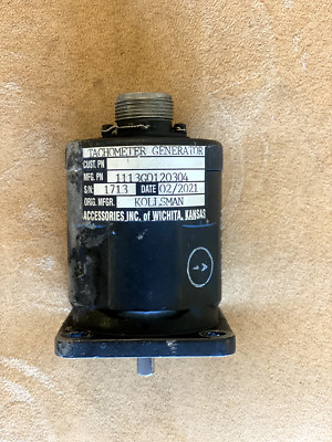 Tachometer Generator Bell 47 Helicopter PN 1113G0120304 | eBay