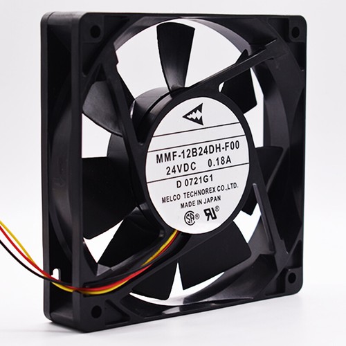 Mitsubishi MMF-12B24DH-F00 24V 0.18A 12CM 12025 3-pin inverter cooling ...
