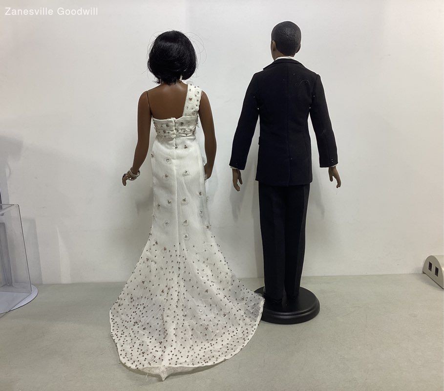 Former President Obama And Michelle Obama Dolls. | eBay