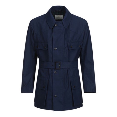 Chrysalis VINCENT Jacket UK 38/IT 48 Navy Cotton Made in England Used ...