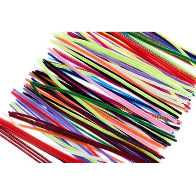 300 Pcs Pipe Chenille Cleaners Multi Color Bristle for Hookah Gun Craft ...