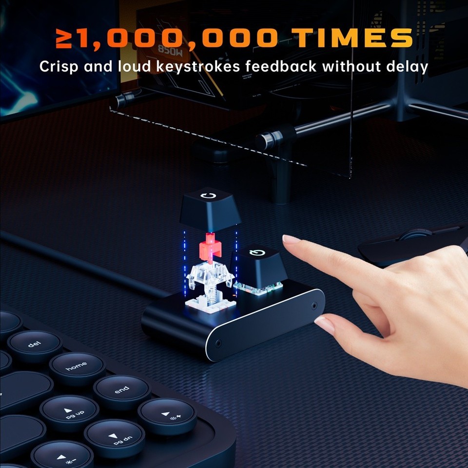 Desktop-Computer Netzschalter PC Motherboard Externer ein-/Ausschalter ...