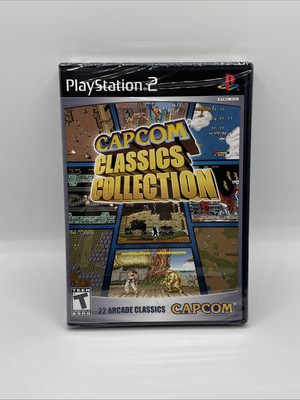 Capcom Classics Collection PlayStation 2 PS2 New Sealed Mint Condition ...