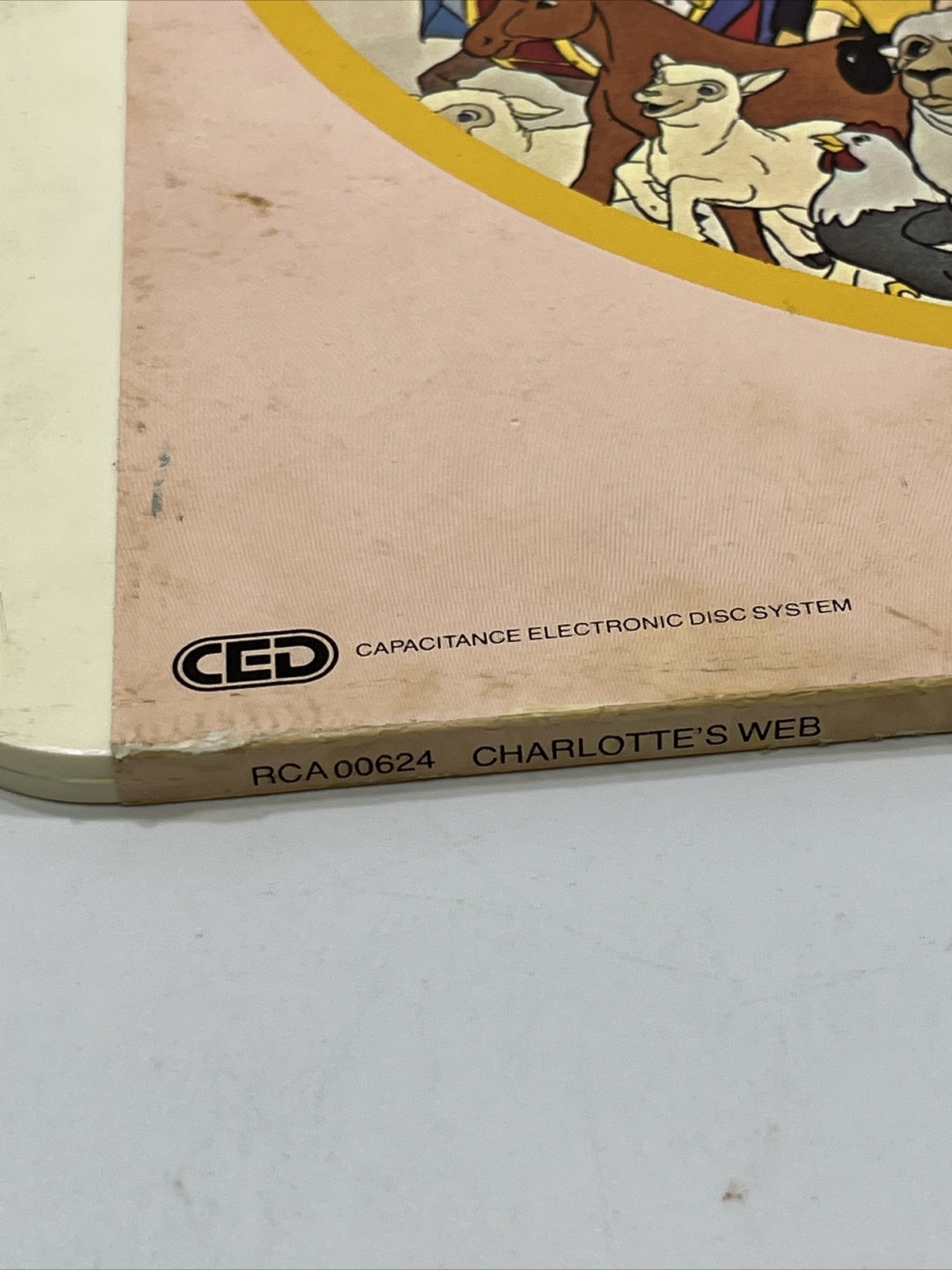 Paramount Pictures Charlotte's Web SelectAVision CED Video Disc | eBay