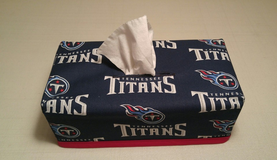 NFL Tennessee Titans Tissue Box Cover Handmade | eBay