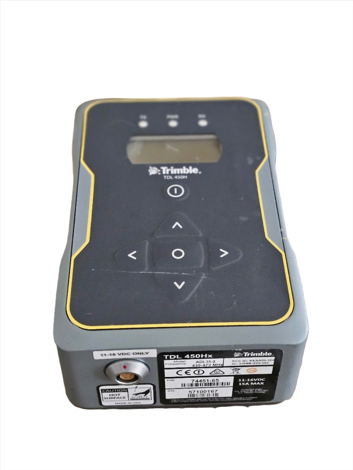 Trimble R12i, R750, TSC5, AND TDL450Hx Base & Rover UHF Surveying RTK ...