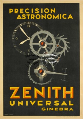 ZENITH ASTRONOMICA Rfdqu - POSTER HQ 40x60cm d'une AFFICHE VINTAGE | eBay