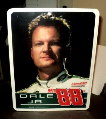 MOTORSPORTS Dale Earnhardt Jr Metal Sign: BRAND NEW SEALED: 8 1/2" x 11 ...