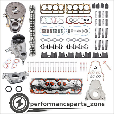 AFM DOD Lifters Kit Camshaft Head Gasket Pumps Timing Chain For Chevy ...