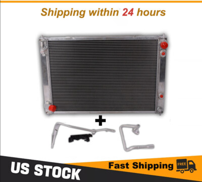 Condenser + Radiator Combo For Infiniti G37 3.7L G35 3.5L / G25 2.5L ...