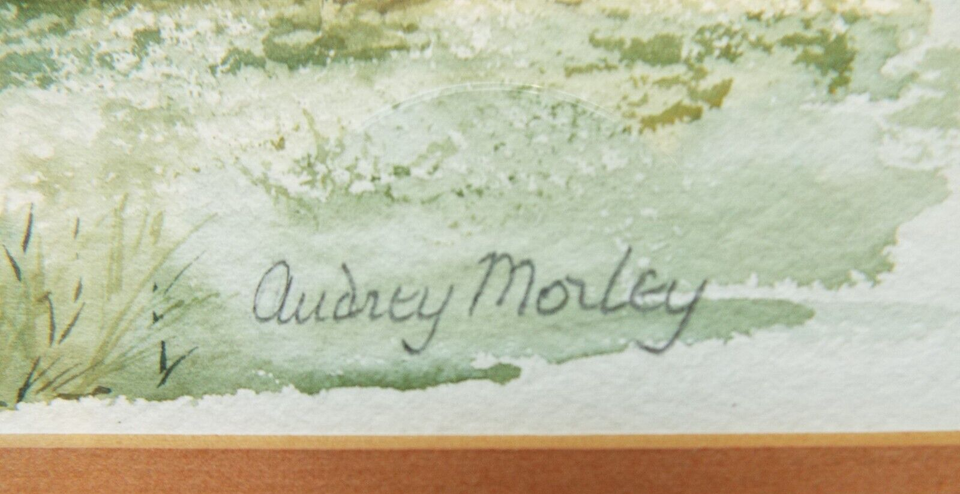 AUDREY MORLEY - RURAL CHURCH PAINTING - ORIGINAL WATERCOLOUR | eBay UK