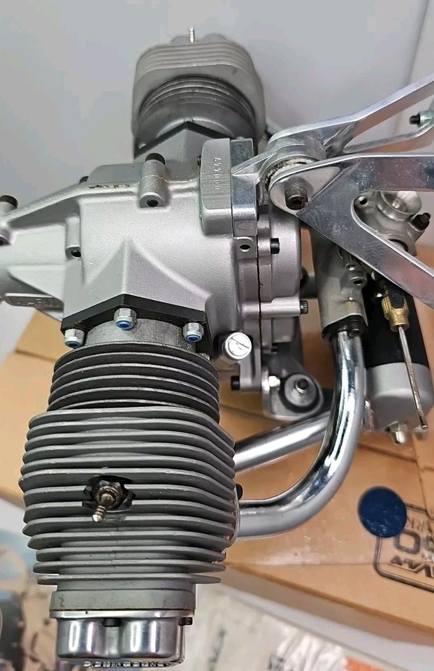 Kavan Fk50 Continental Twin Four Stroke Engine For R/c Model airplane ...