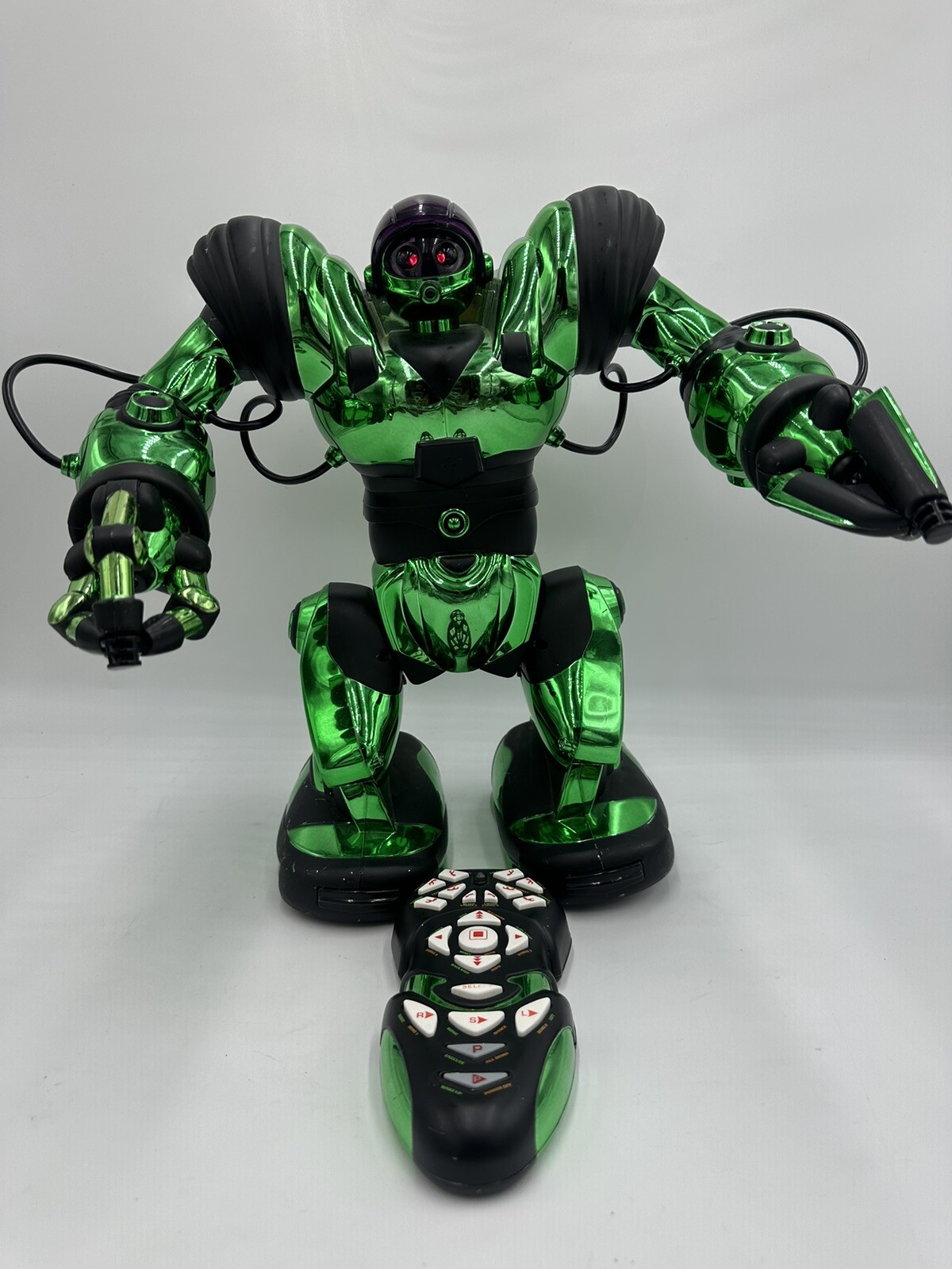 ROBOSAPIEN Radio Shack Special Edition Green Metallic 14" By WowWee W ...