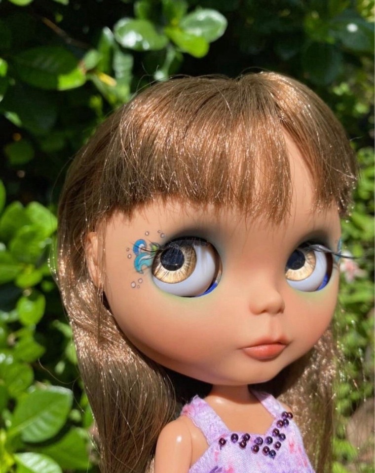 Custom Blythe Heather Sky by Kaleidoscope Kustoms - Authentic Base Doll ...