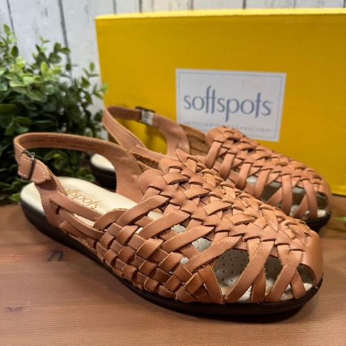 Softspots Women's Tobago Slingback Flats Sandals Size 6 WW | eBay