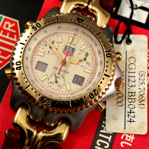 TAG HEUER SEL CHRONOGRAPH AYRTON SENNA S25.706C Cal. ETA 251.251 Swiss ...