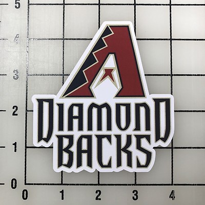 Arizona Diamondbacks MLB 4" Wide VInyl Decal Sticker - BOGO | eBay