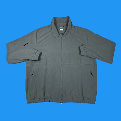 Nike Mens Sz XL Unscripted Full Zip Repel Loose Fit Performance Gray ...