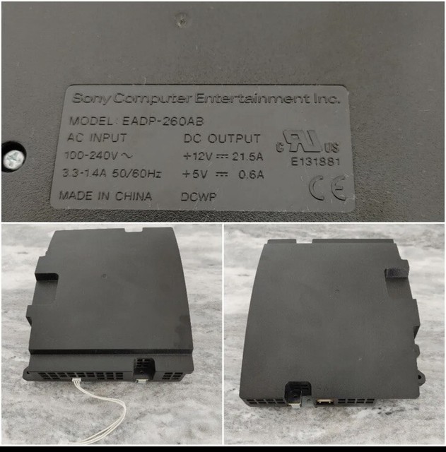 Sony Original PS3 Power Supply EADP-300AB for CECHH01 CECHK01 for sale ...