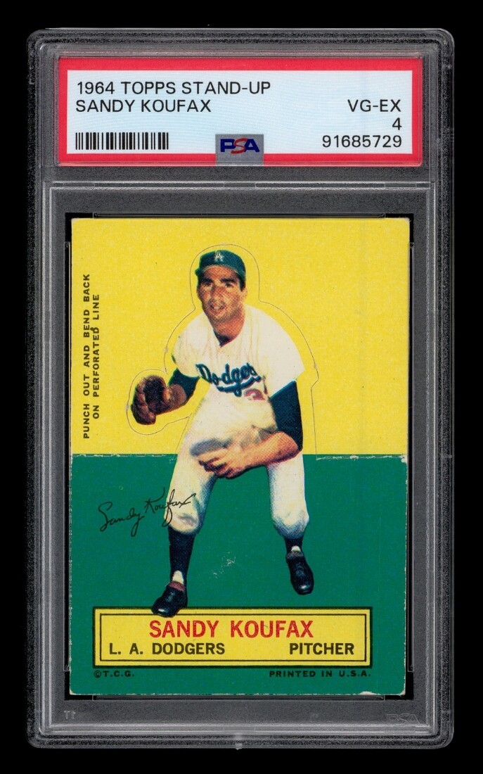 1964 Topps Stand-Up Set-Break Sandy Koufax PSA 4 VG-EX | eBay