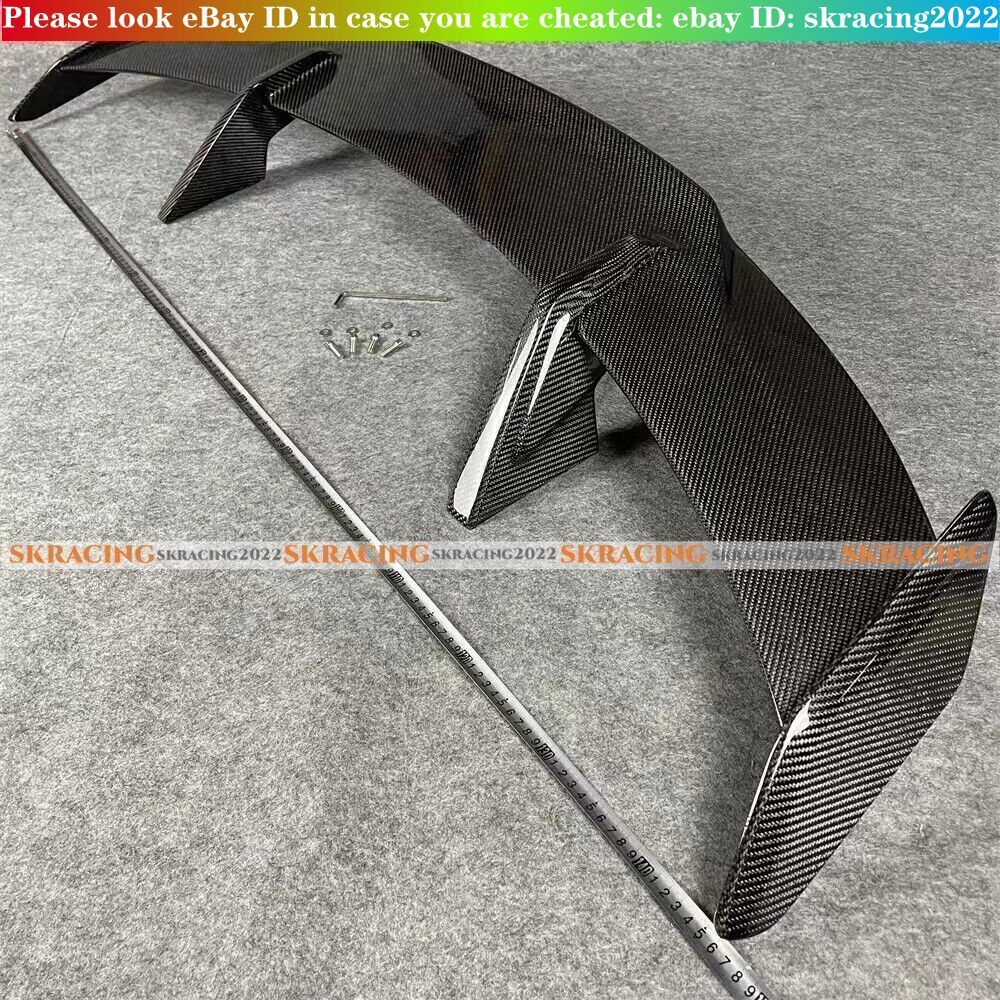 For 03-08 Nissan 350Z Z33 Coupe Carbon Fiber Rear Trunk Ducktail ...
