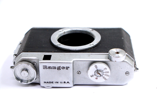 RANGER DRUCKER U.S.A USA rangefinder film camera as is for parts FREE ...
