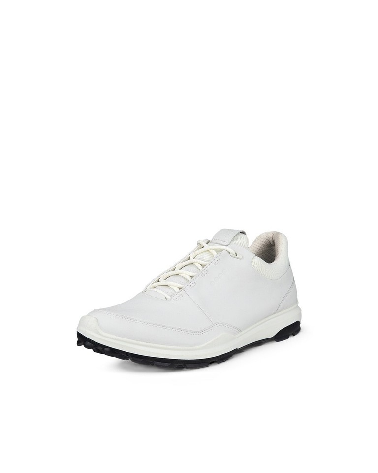 Ecco Men's Biom Hybrid 3 Golf Shoe Spikeless White Leather EU 44 Size ...