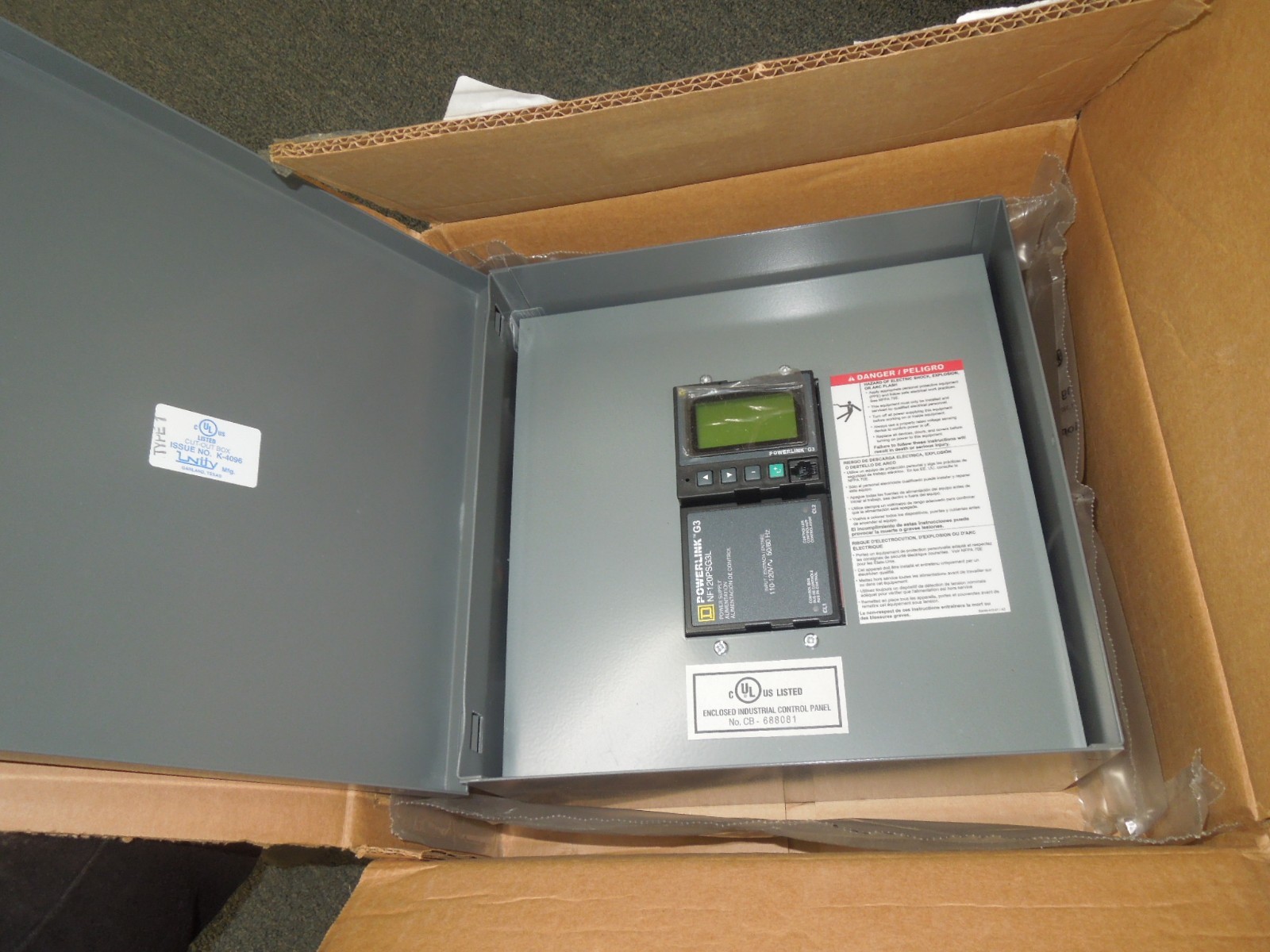 Square D RMC2000G3120 Powerlink G3 Remote Mount Controller 2000G3 120V ...