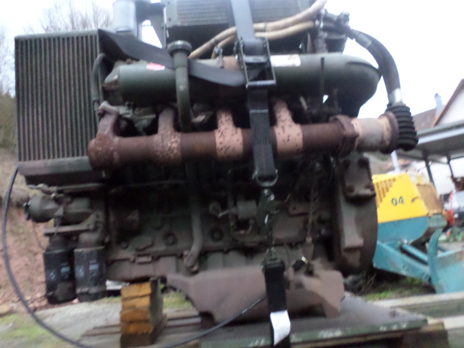 Dieselmotor Motor Deutz BF8L413 für MAN KAT 1 4x4 komplett 188 KW 8 ...