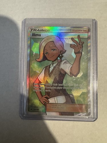 Ilima Full Art Ultra Rare Holo Pokemon Card 146/149 Sun Moon Base | eBay UK