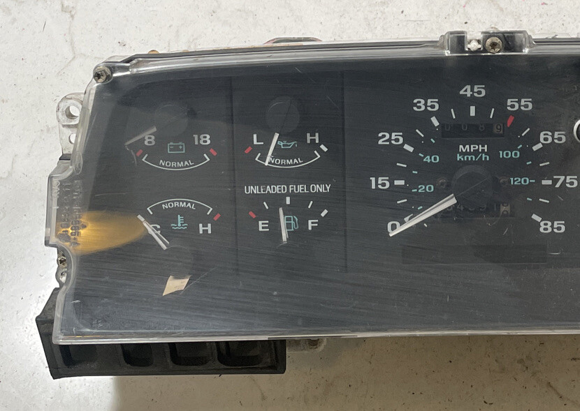 1993-1994 Ford Ranger-Explorer Speedometer Instrument Cluster F37F ...