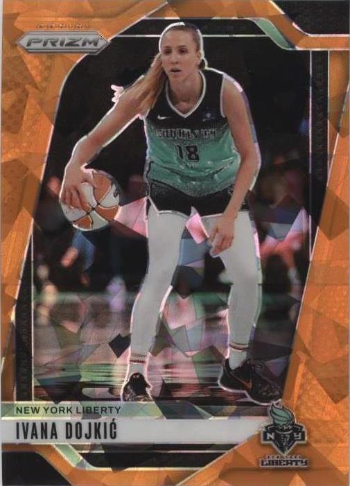 2024 Panini Prizm WNBA - Ivana Dojkic #104 Orange Ice Prizm for sale ...